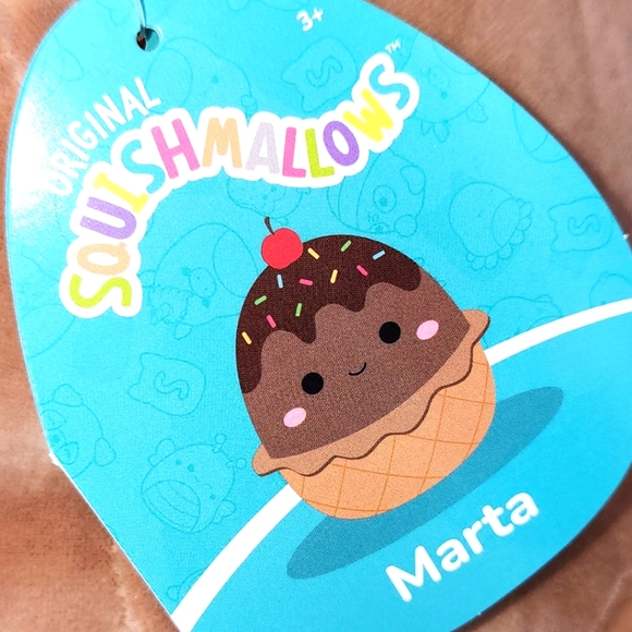 Squishmallows | Toys | Marta Chocolate Ice Cream Sundae Original ...